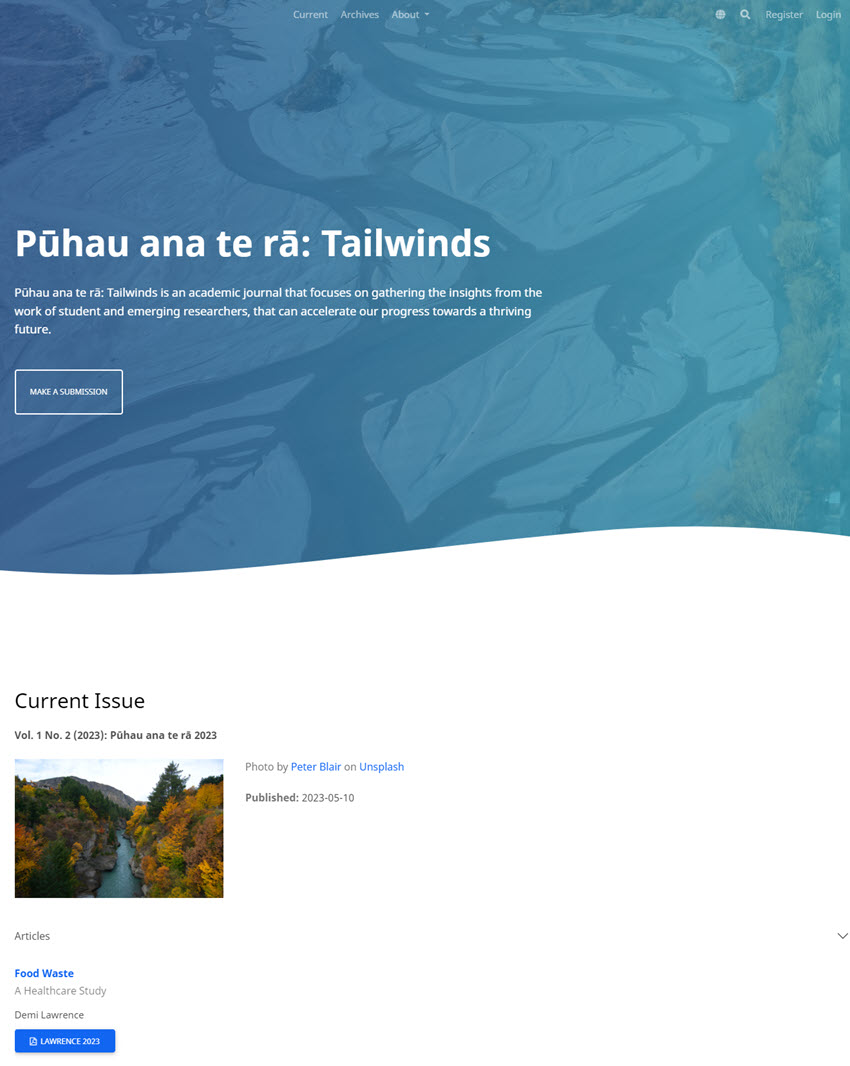 Introduction - Open Access Journal Publishing at Otago University ...