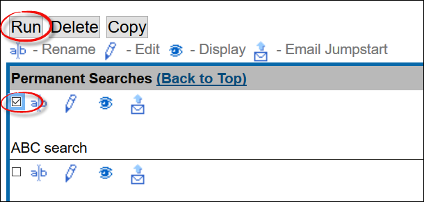 Save your searches - Researching for your literature review - Library ...