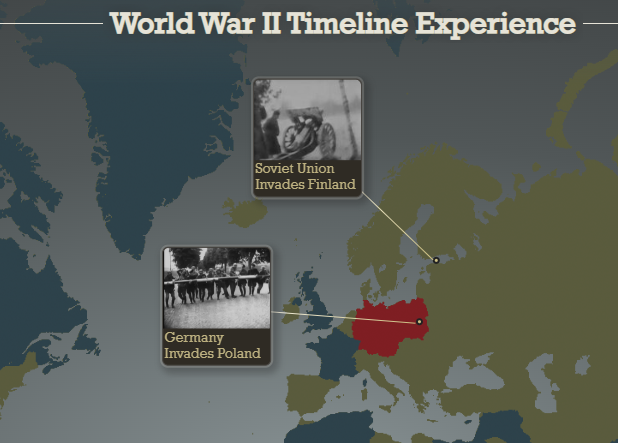 Timeline 1939-1945 - The Making of the Modern World, Depth Study 3 ...