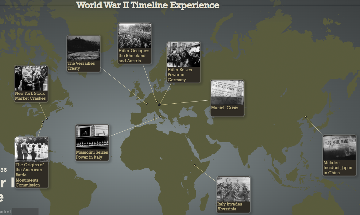Timeline 1939-1945 - The Making of the Modern World, Depth Study 3 ...
