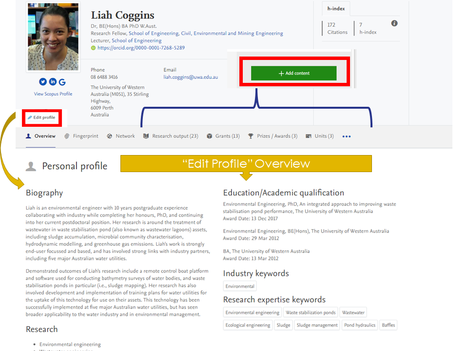 Reach industry and external partners - UWA Profiles and Research ...