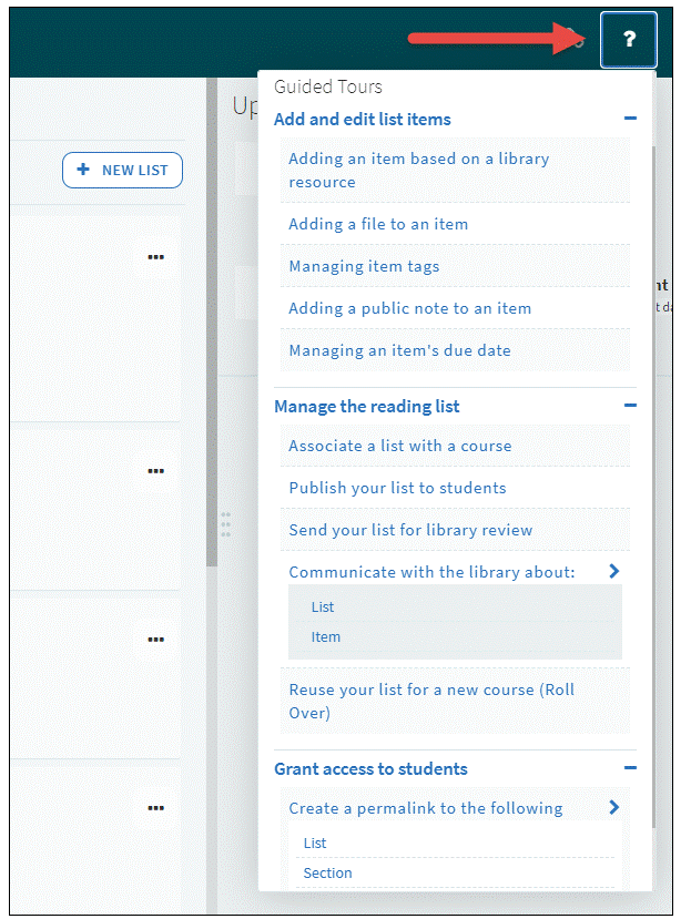Getting Help - Reading lists @RMIT - All guides at RMIT University