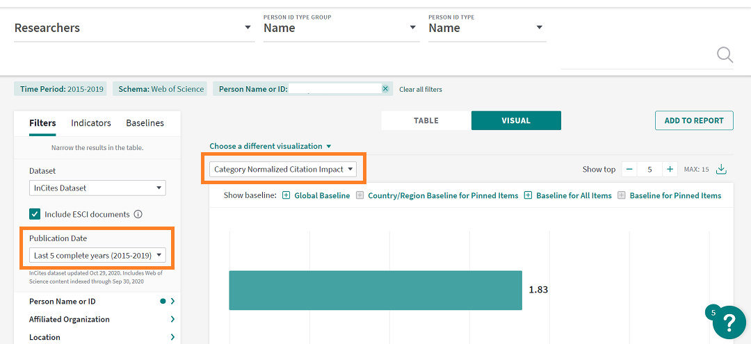 Author ranking and benchmarking - Research evidence for grants and ...