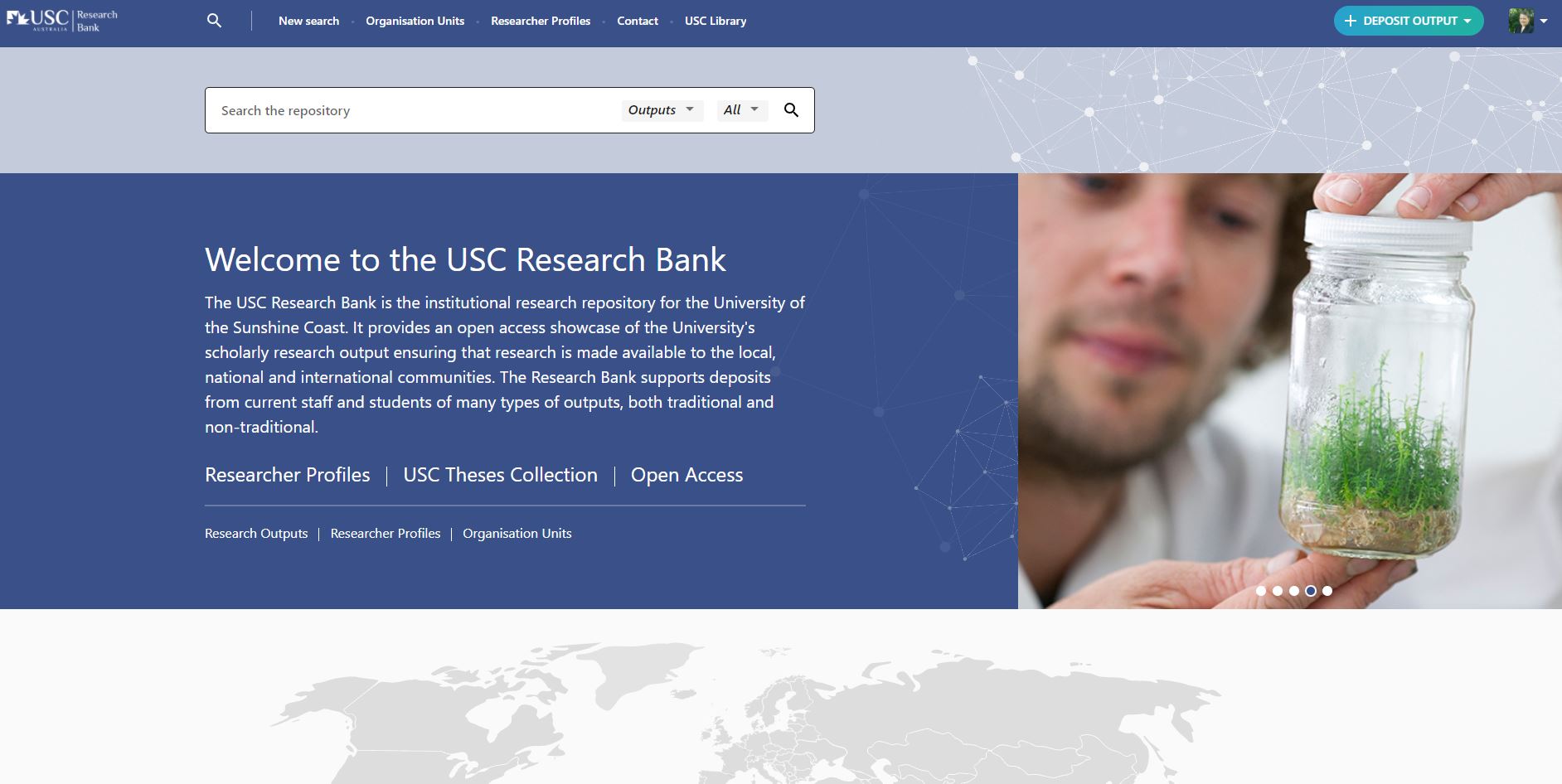 NEW Functionality! - USC Research Bank - Guides at University of the ...