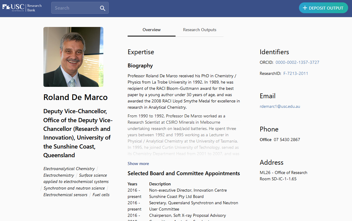 NEW Functionality! - USC Research Bank - Guides at University of the ...