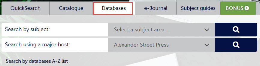 Find Journal Articles Quicksearch Userguide Subject Guides At