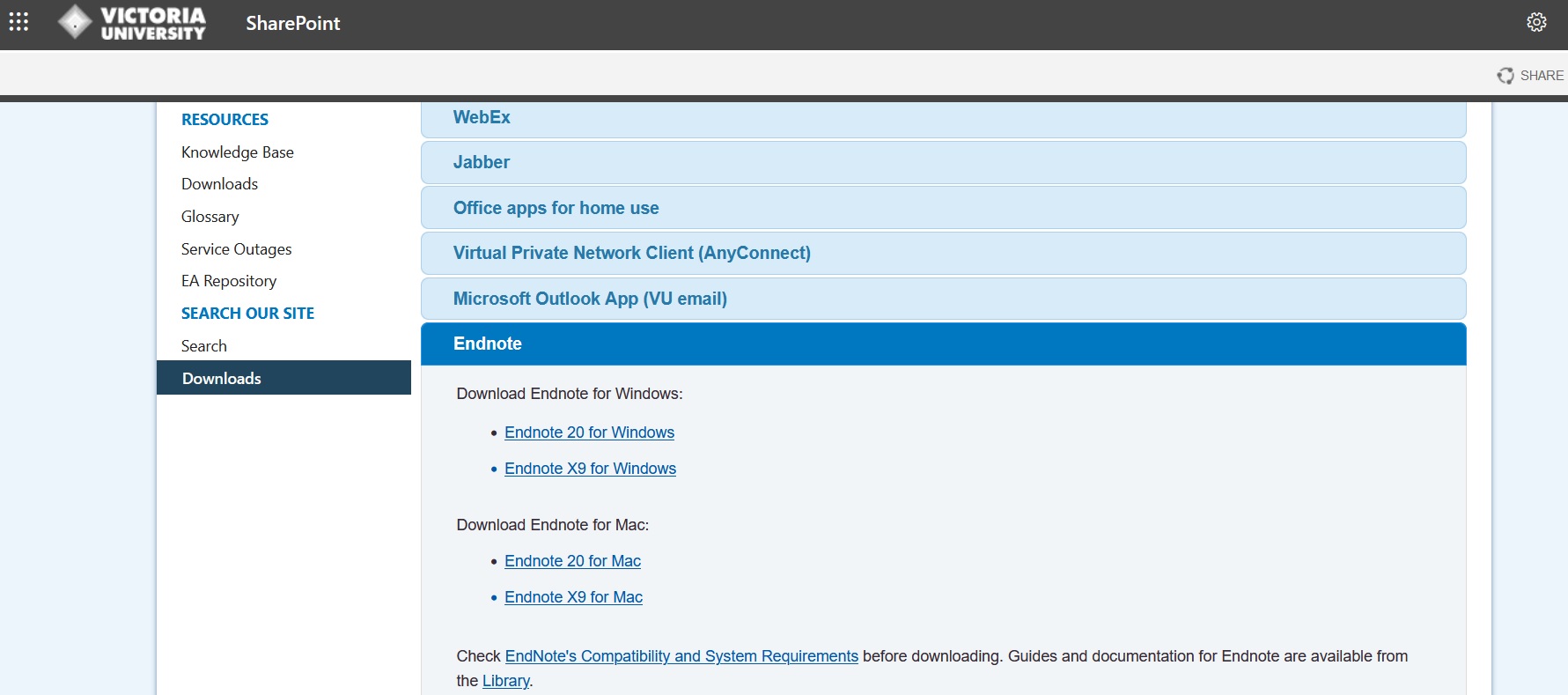 Overview - EndNote - Library Guides at Victoria University