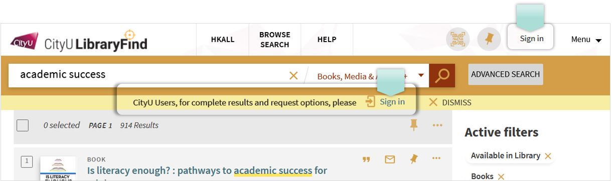 Getting Started Tips - CityU LibraryFind - Research Guides at City ...