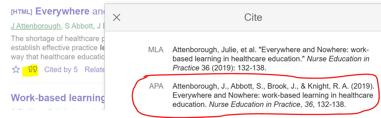 APA 7th Referencing Library Resource Guides LibGuides At Australian Nursing Midwifery 