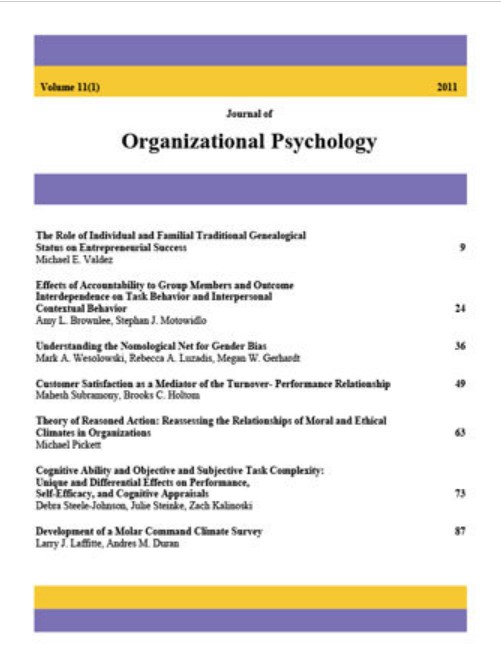 Organisational Behaviour - Business and Management - Resource Guides at ...