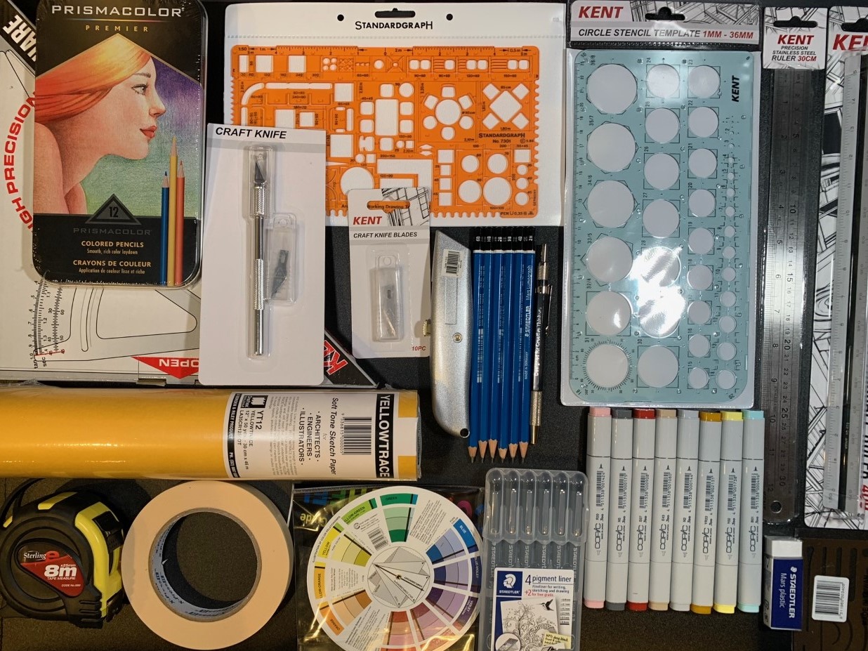 INTERIOR DESIGN | Billy Blue IDD kit 2022 - Torrens Library Calendar - Torrens