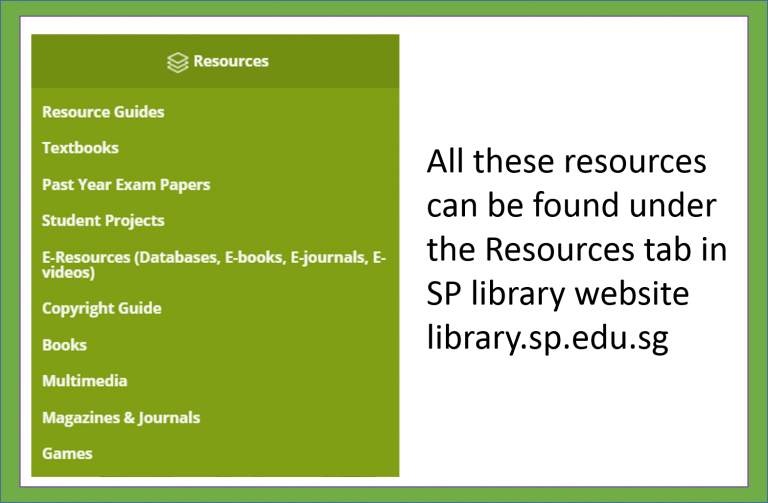 SP Library & FabLab's Blog - LibGuides at Singapore Polytechnic Library