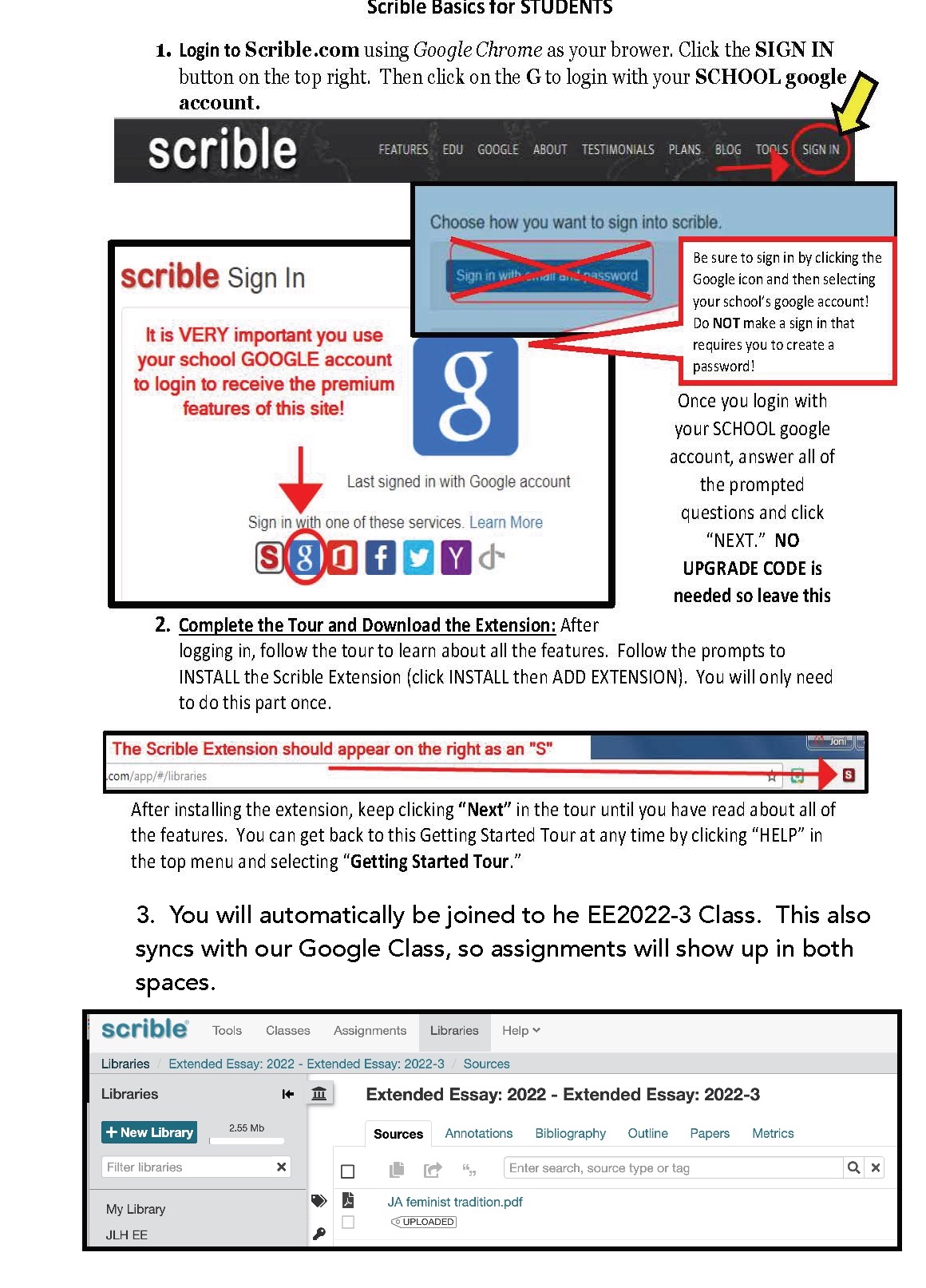 Using Scrible - Extended Essay - LibGuides at Branksome Hall Asia
