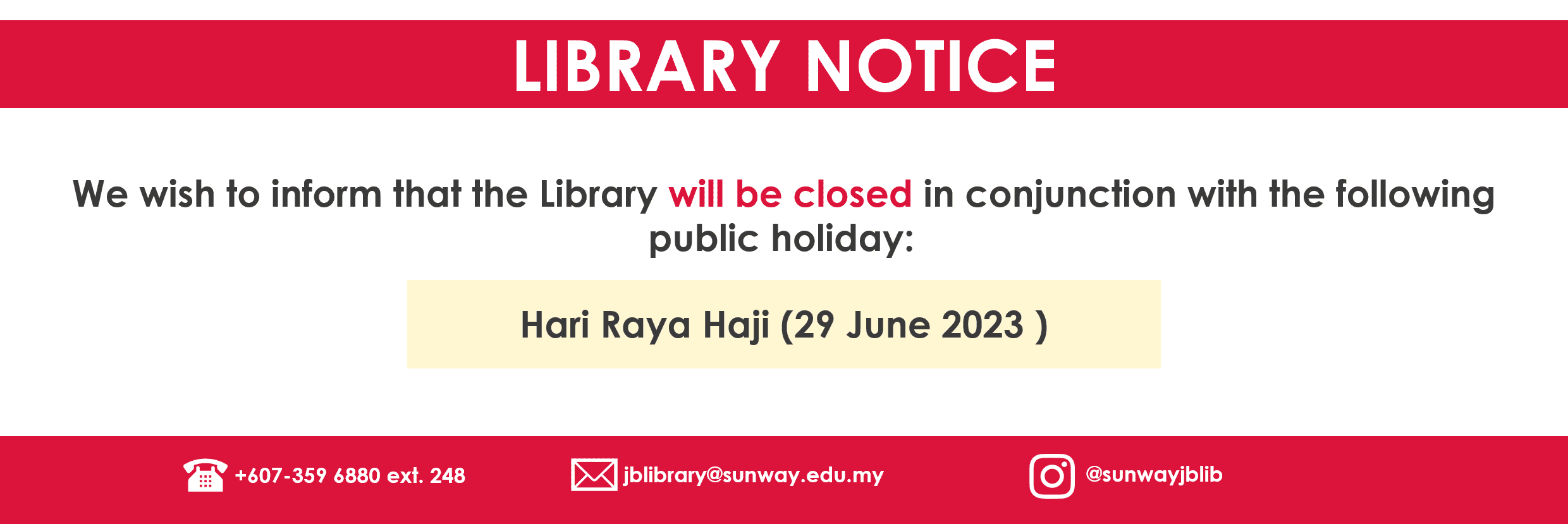 Library News & Events - LibGuides at Sunway College Johor Bahru