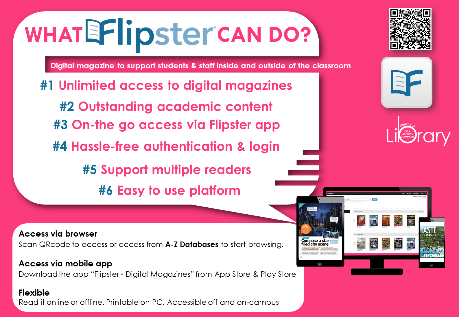 Flipster - Discover - LibGuides at Sunway College Johor Bahru