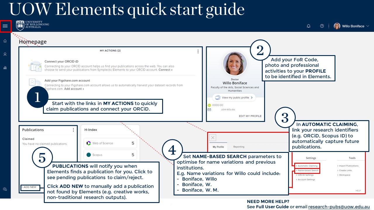 Getting started with Elements - Elements - Guides at University of ...