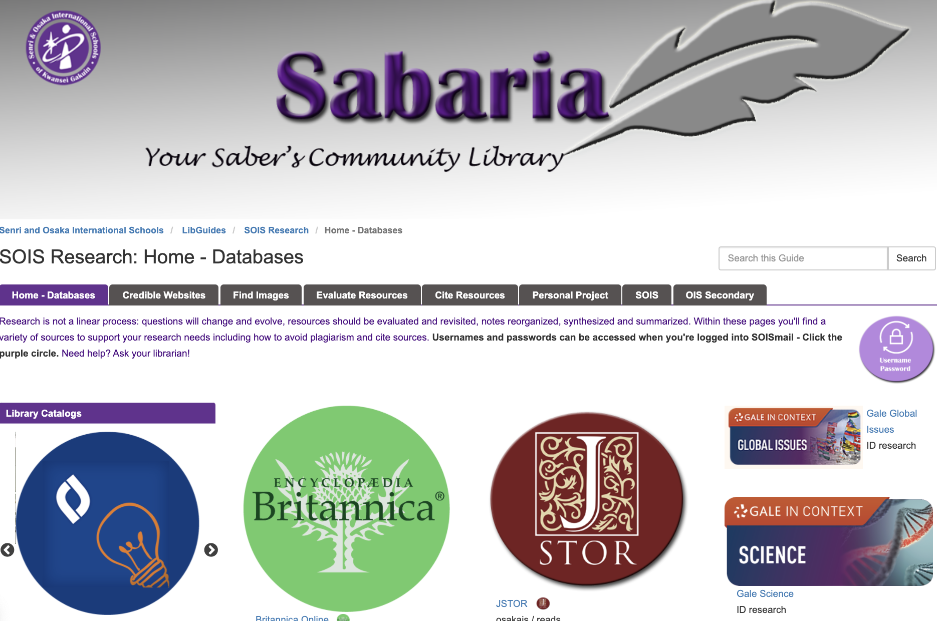 Personal Project - SOIS Research - LibGuides at Senri and Osaka ...