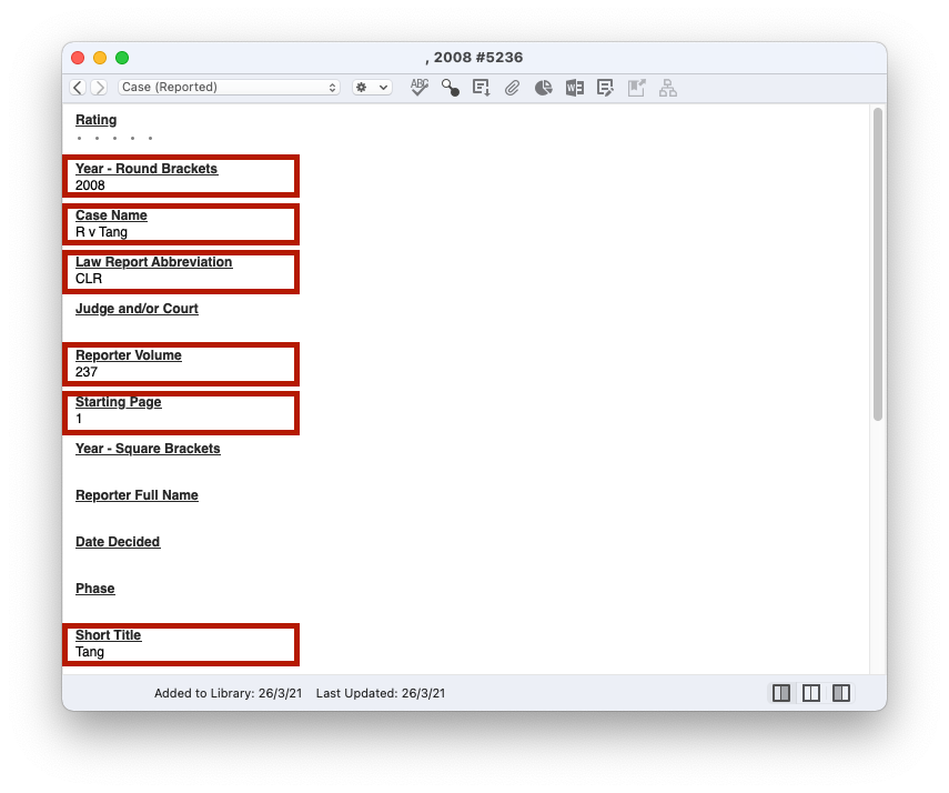EndNote for legal referencing - EndNote referencing software - Library ... EndNote for legal referencing - EndNote referencing software - Library ...