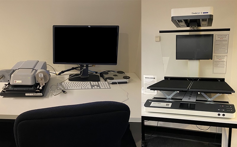 Space Availability - Scanner (ViewScan 4 Microfilm Scanner/BookEye ...