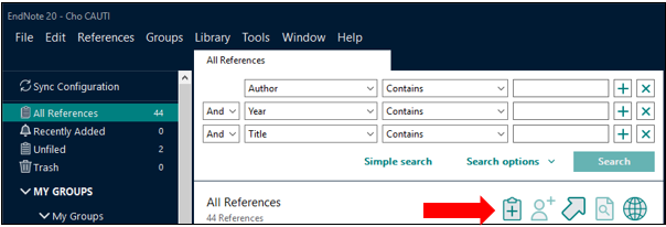 Adding references manually - EndNote - Library Guides at Northern ...