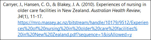 Journal, Magazine & Newspaper Articles - EndNote 20/21 Guide / APA ...