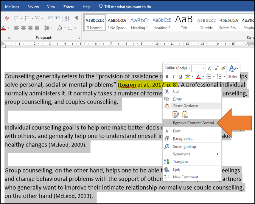 Flattening A Document Reference Management Software ACAP Learning