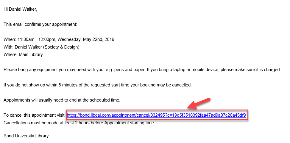 How Do I Cancel An Appointment With My Librarian Frequently Asked 